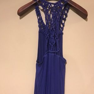 KORS Michael Kors | Dresses | Tall Summer Dress Knotted Design Blue 99s ...